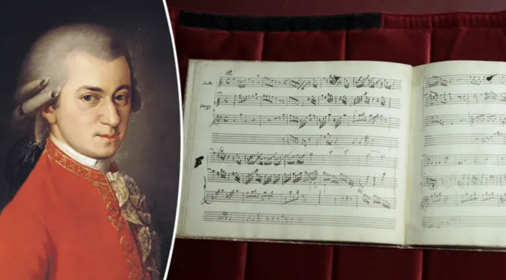 Major Mozart Discovery: Lost Notebook of 22-Year-Old Composer Unearthed ...